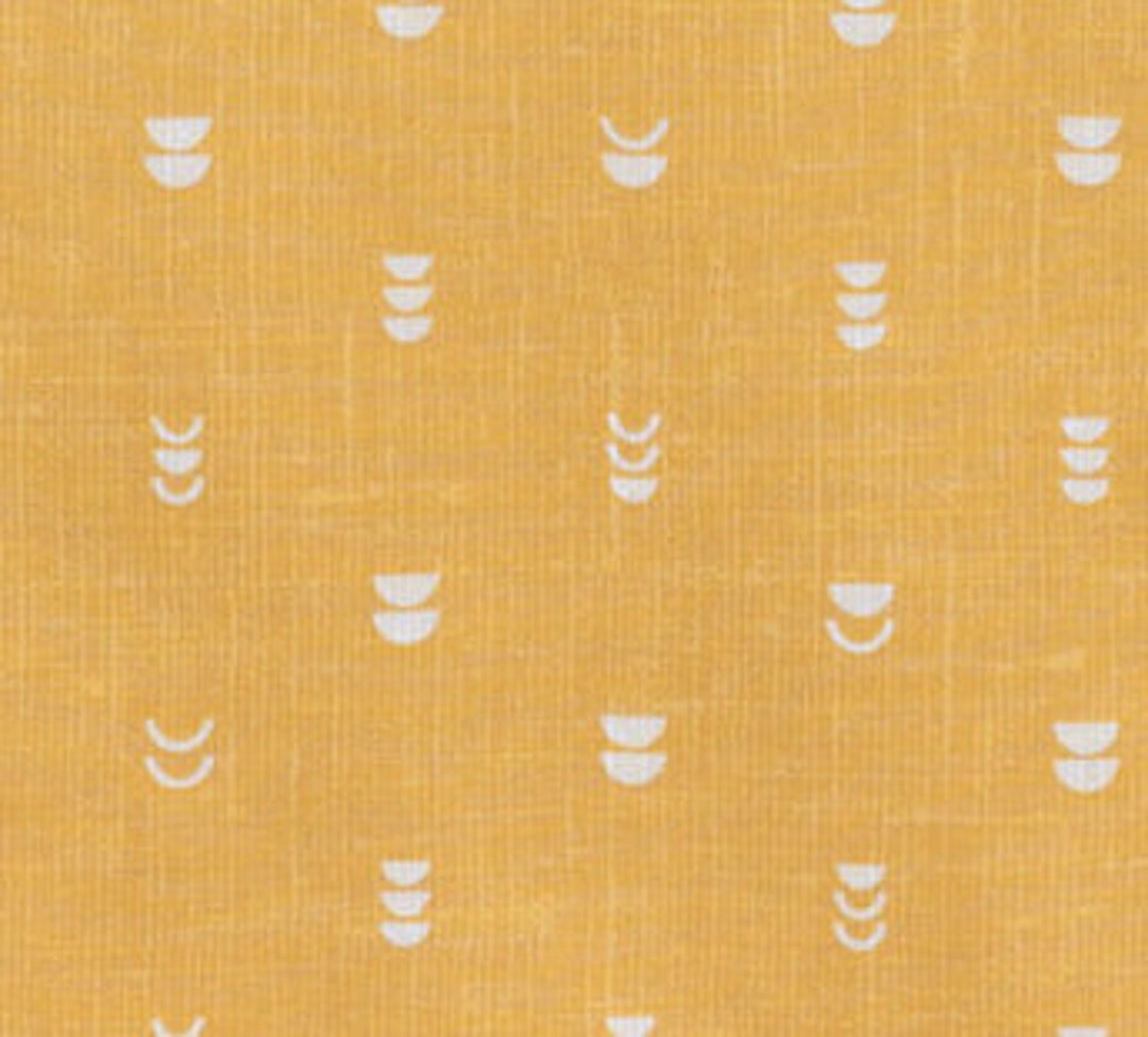 Mustard Arches Fabric, Pattern Fabric, 100% Cotton, Quilting Fabric ...