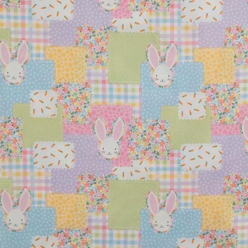 Patchwork Bunny - Etsy