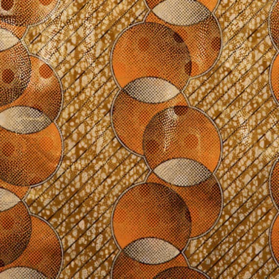 Metallic Gold Dot Fabric