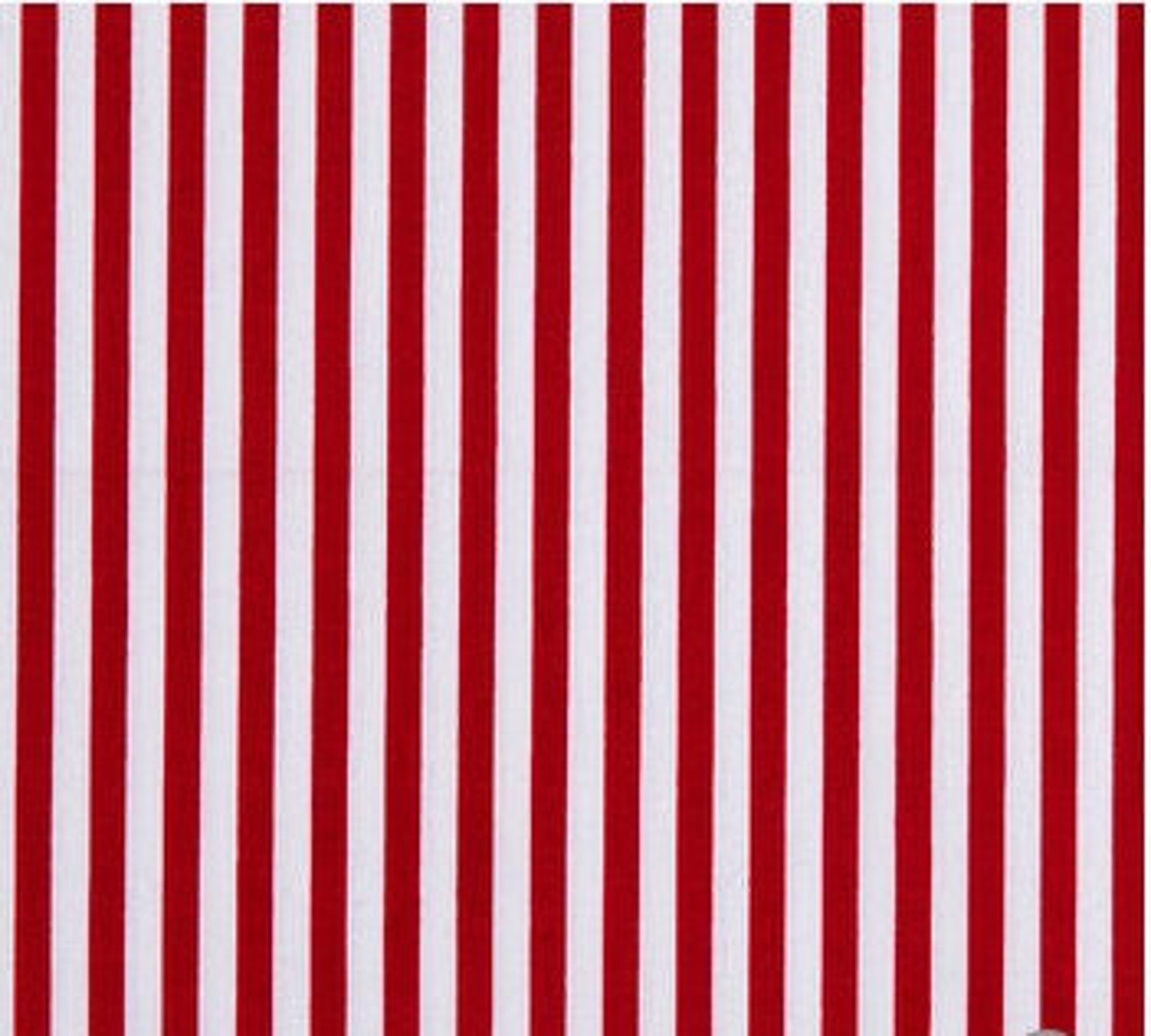 Red & White Striped Fabric Pattern Fabric 100% Cotton - Etsy