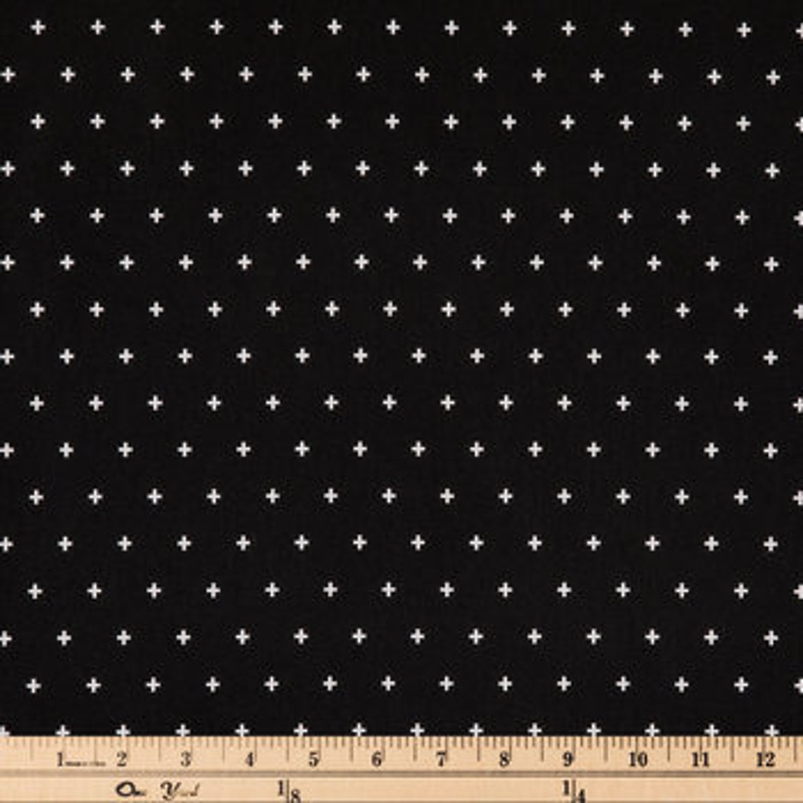 White Cross Fabric Faith & Beliefs Fabric 100% Cotton - Etsy