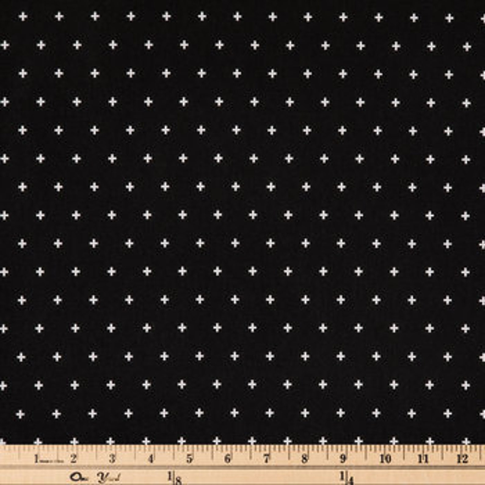 White Cross Fabric Faith & Beliefs Fabric 100% Cotton - Etsy