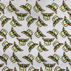 Alien Fabric, Flannel Fabric, Animated Fabric, Shows Fabric, Movie ...