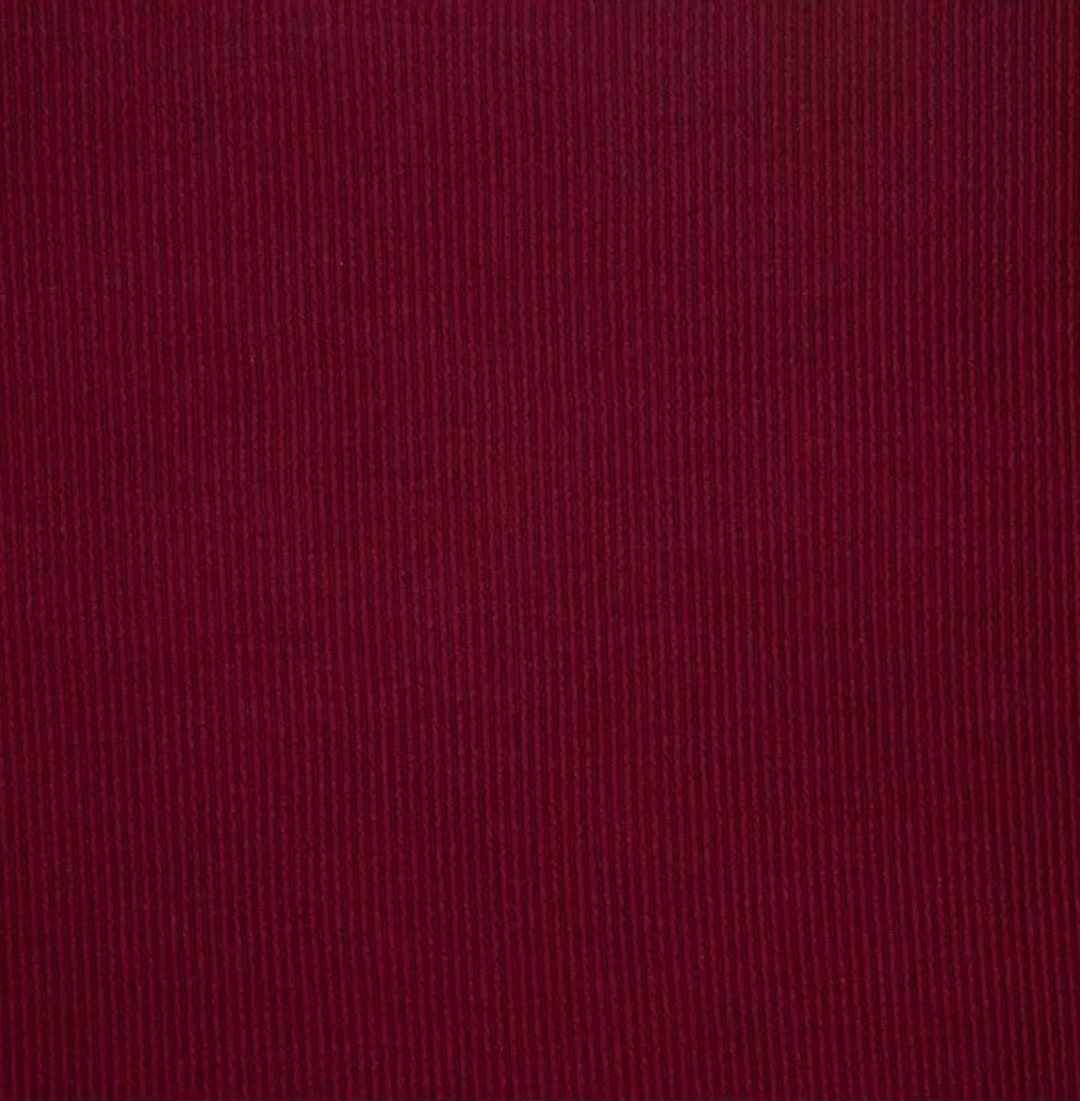 Wine Curly Rib Fabric, Fall Fabric, Polyester-rayon-spandex, Apparel ...