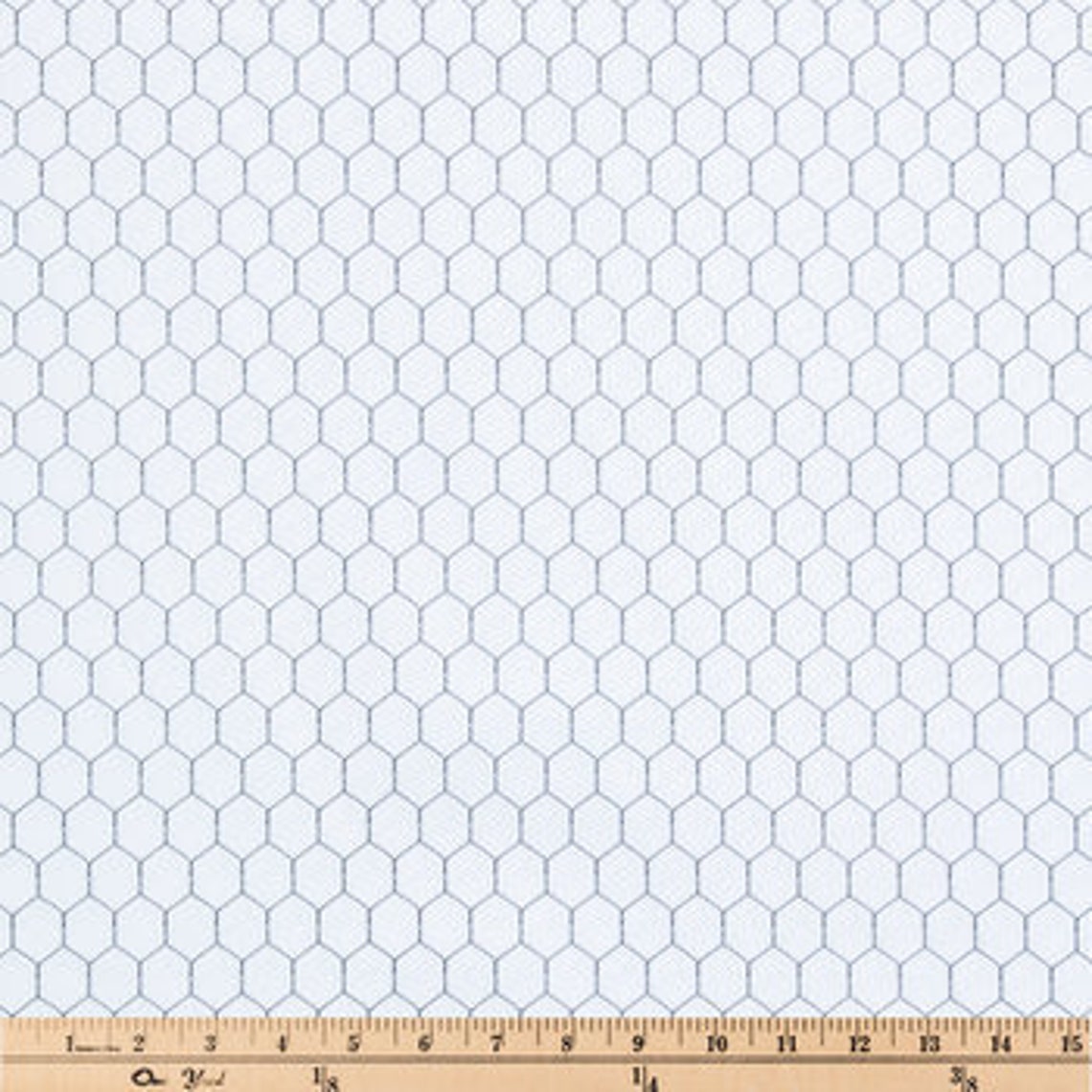 Chicken Wire Fabric Hexagonal Fabric 100% Cotton - Etsy