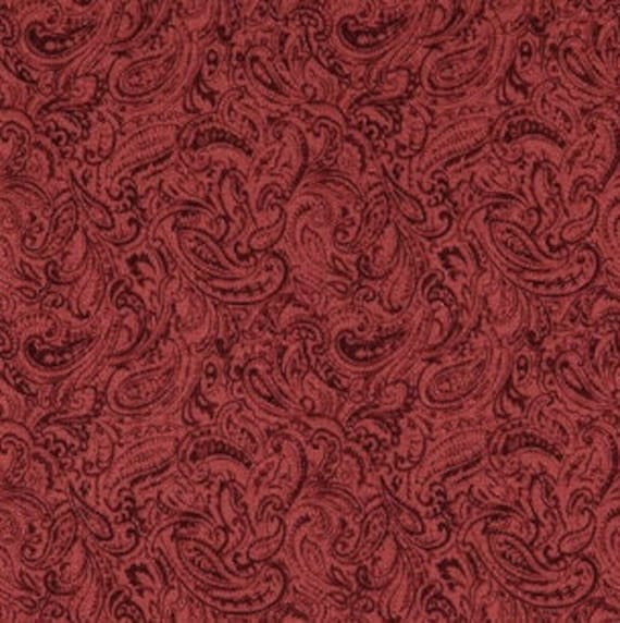 Red Fabric Pattern Milchglas Design Rot Orange Baumwollstoff Fabric By