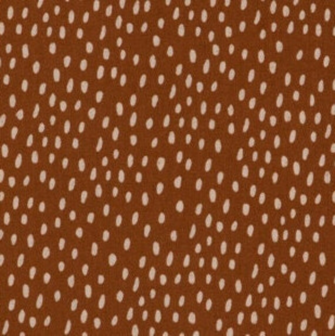 Rust Dots Fabric Spotted Fabric 100% Cotton Apparel Fabric | Etsy