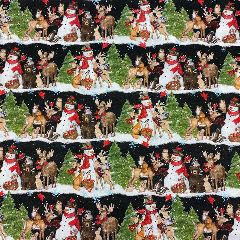 Animal Fabric - Etsy