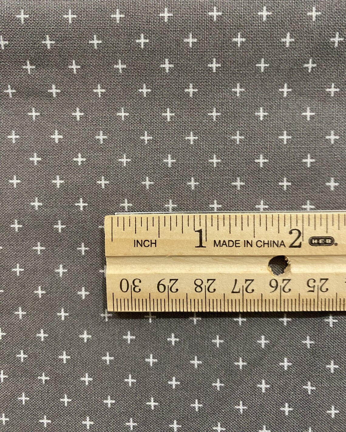 Gray Mini Plus Sign Fabric, 100% Cotton Quilting Fabric - Etsy