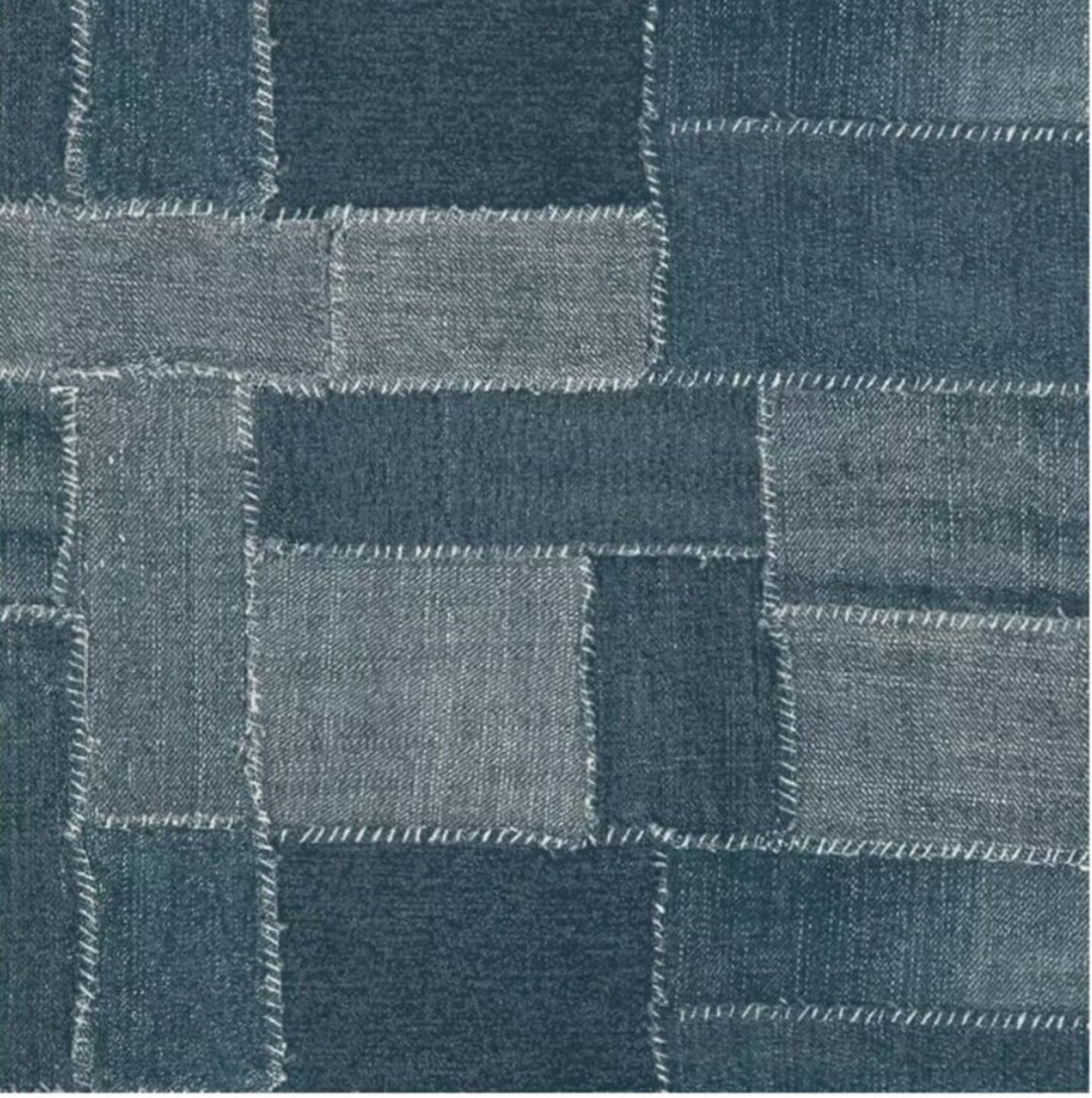 Patchwork Denim Fabric, Patches Style, 100% Cotton, Duck Cloth, Home ...