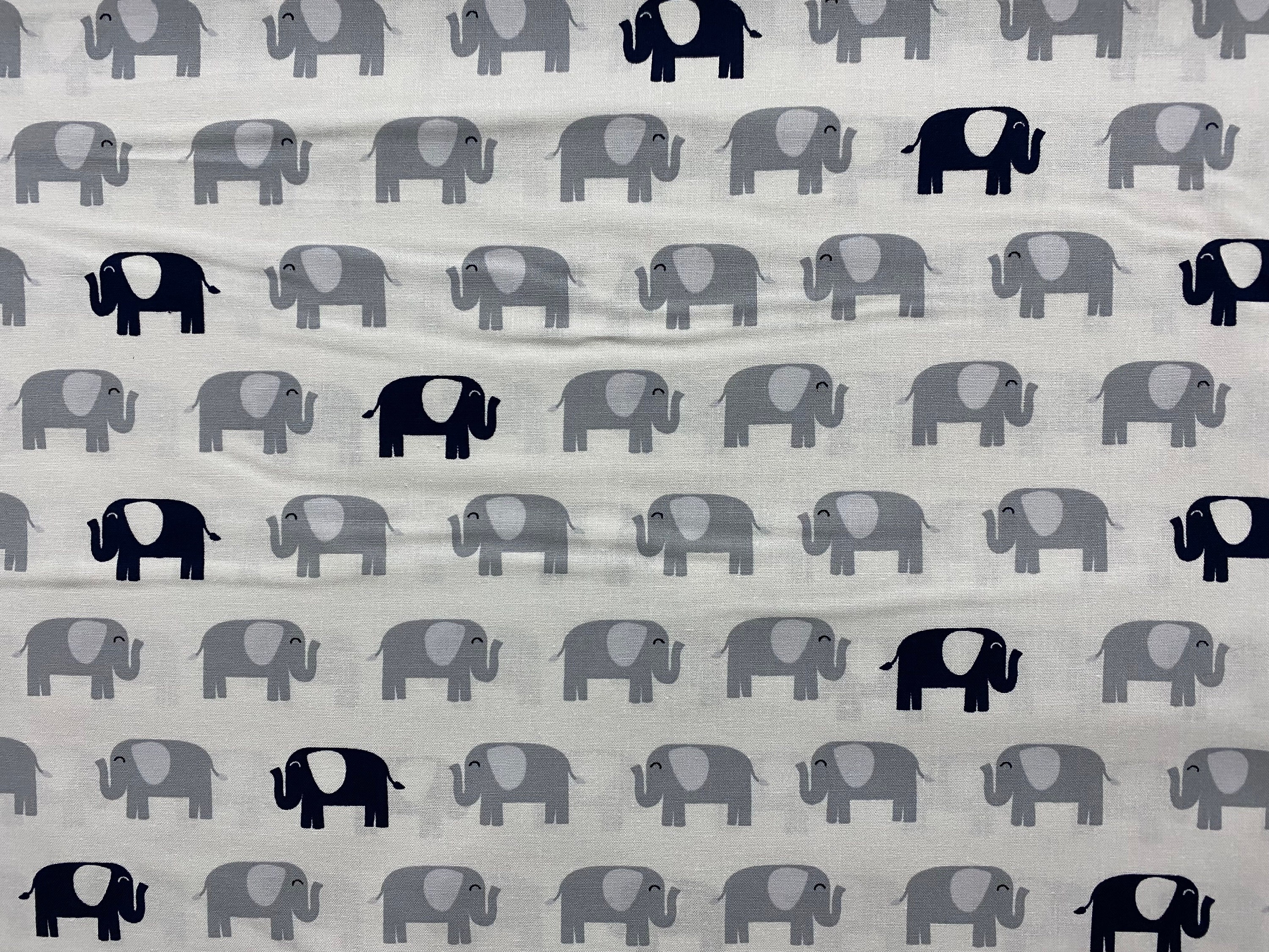 Indian Elephant Print Fabric