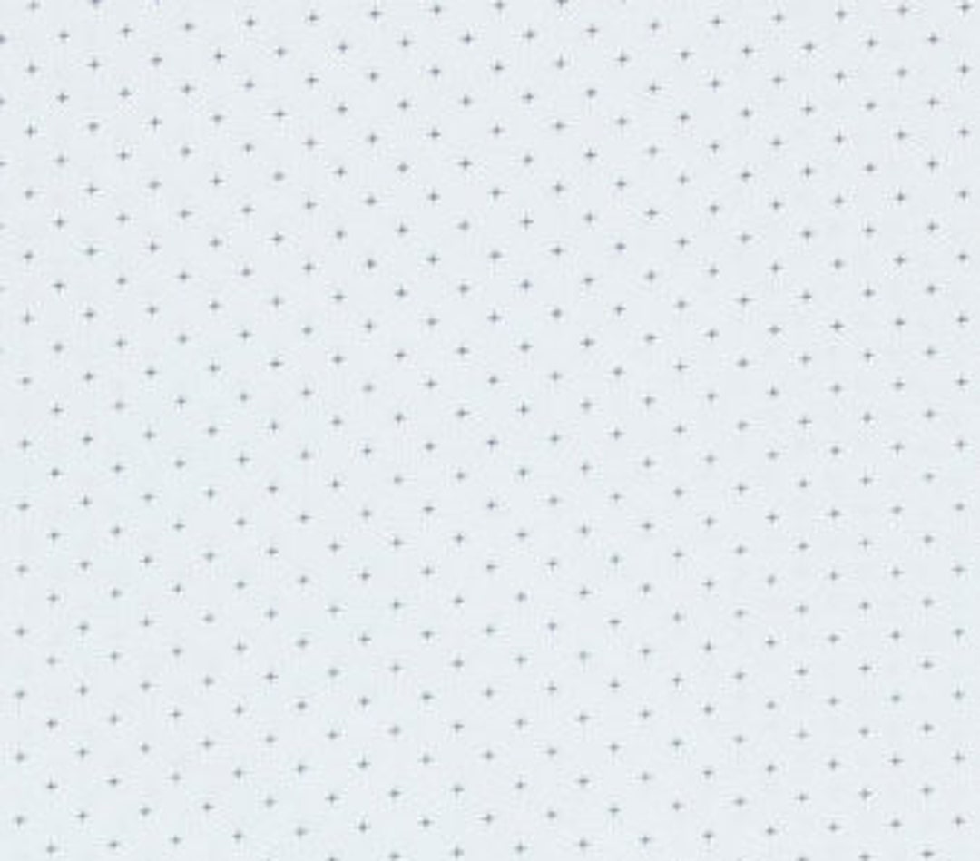 Mini Plus Signs Fabric, Black and White Cotton Quilting Fabric - Etsy