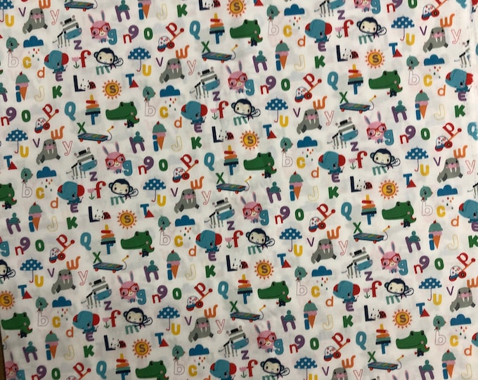 Mythical Beasts Alphabet Fabric Alphabetical Beastie Compendium by ...