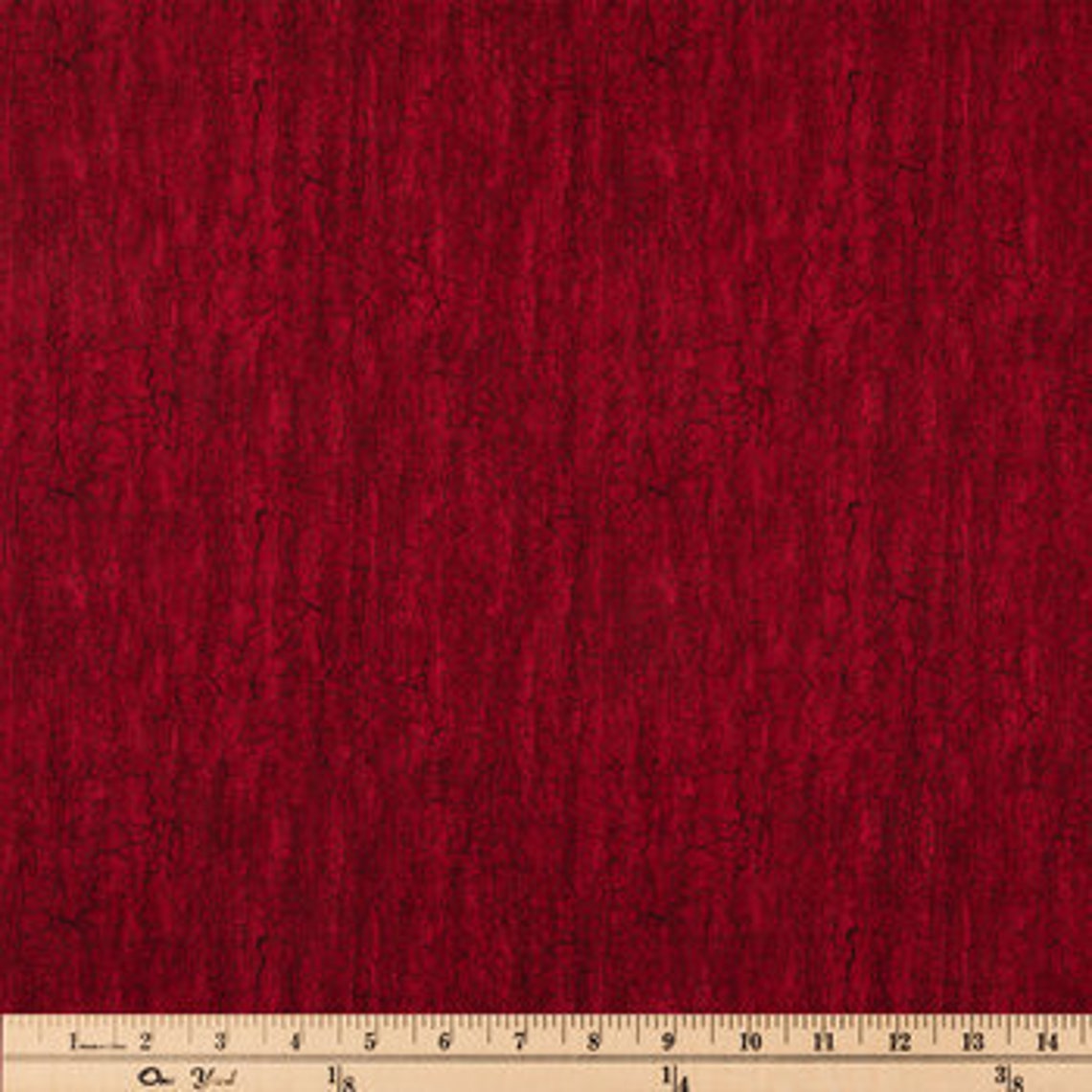 Burgundy Crackle Fabric Tonal Red Fabric 100% Cotton - Etsy