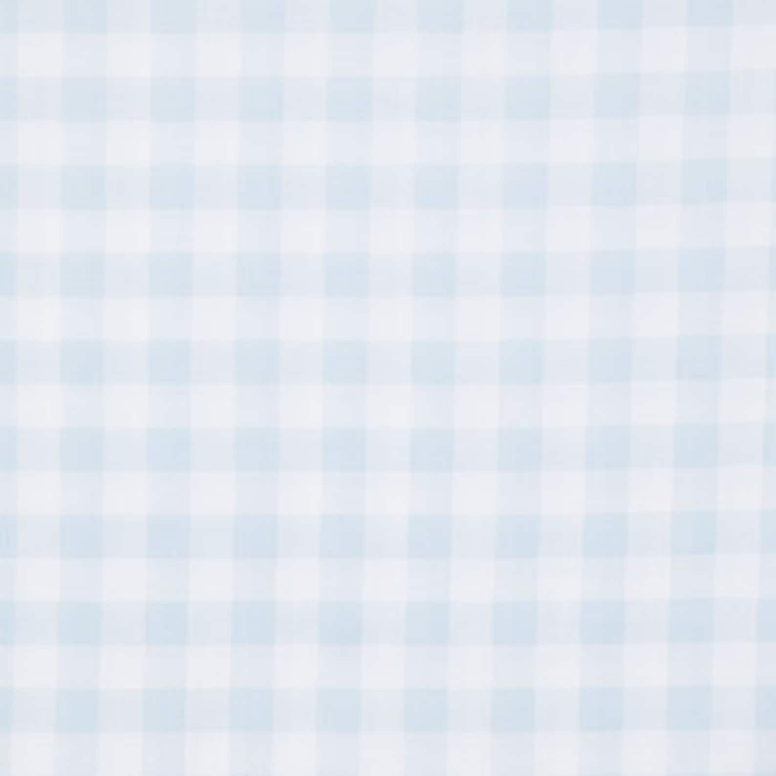 Light Blue & White Buffalo Check Fabric, Pattern Style, 100% Cotton ...