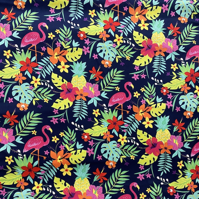 Tropical Fabric - Etsy