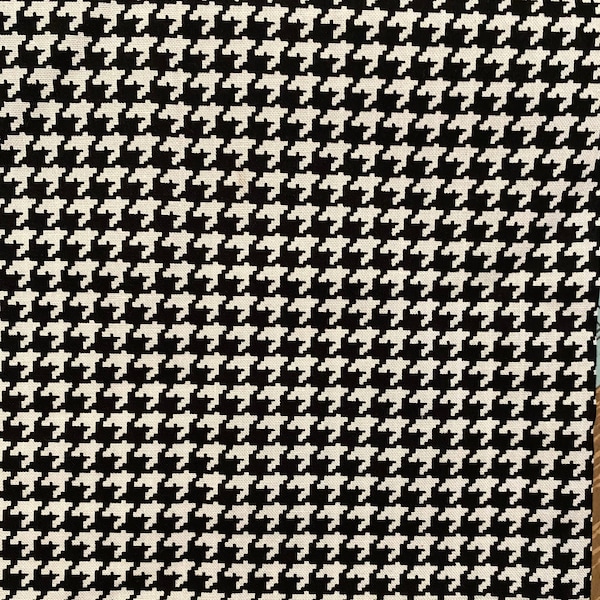 Houndstooth Fabric - Etsy