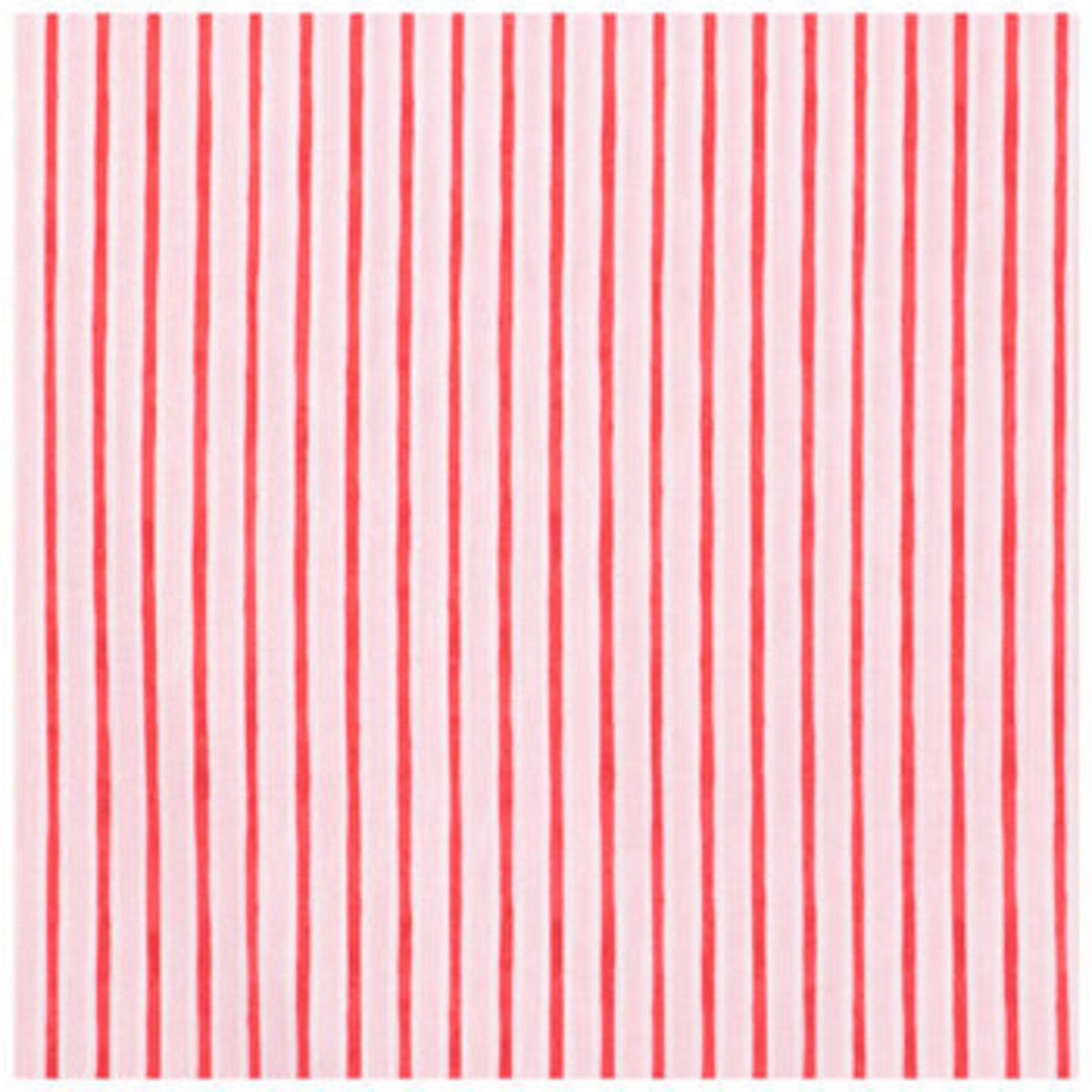Pink Red & White Striped Fabric Pattern Fabric 100% Cotton - Etsy