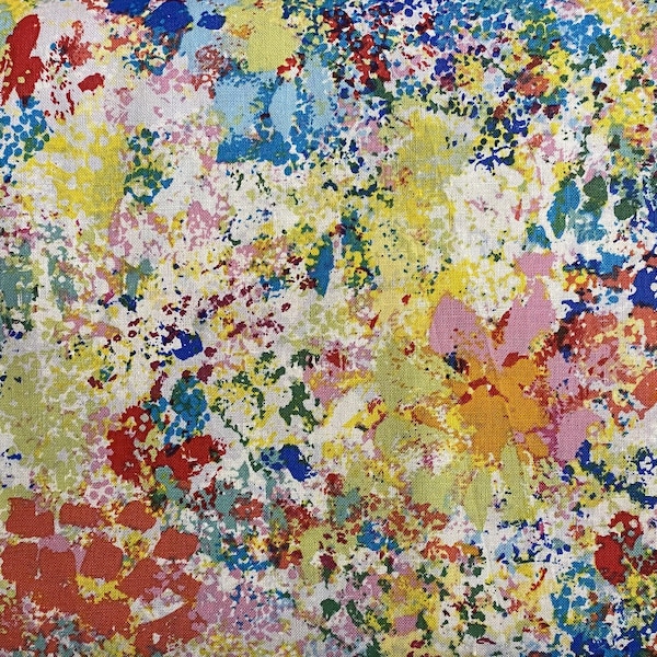 Paint Splatter Fabric - Etsy