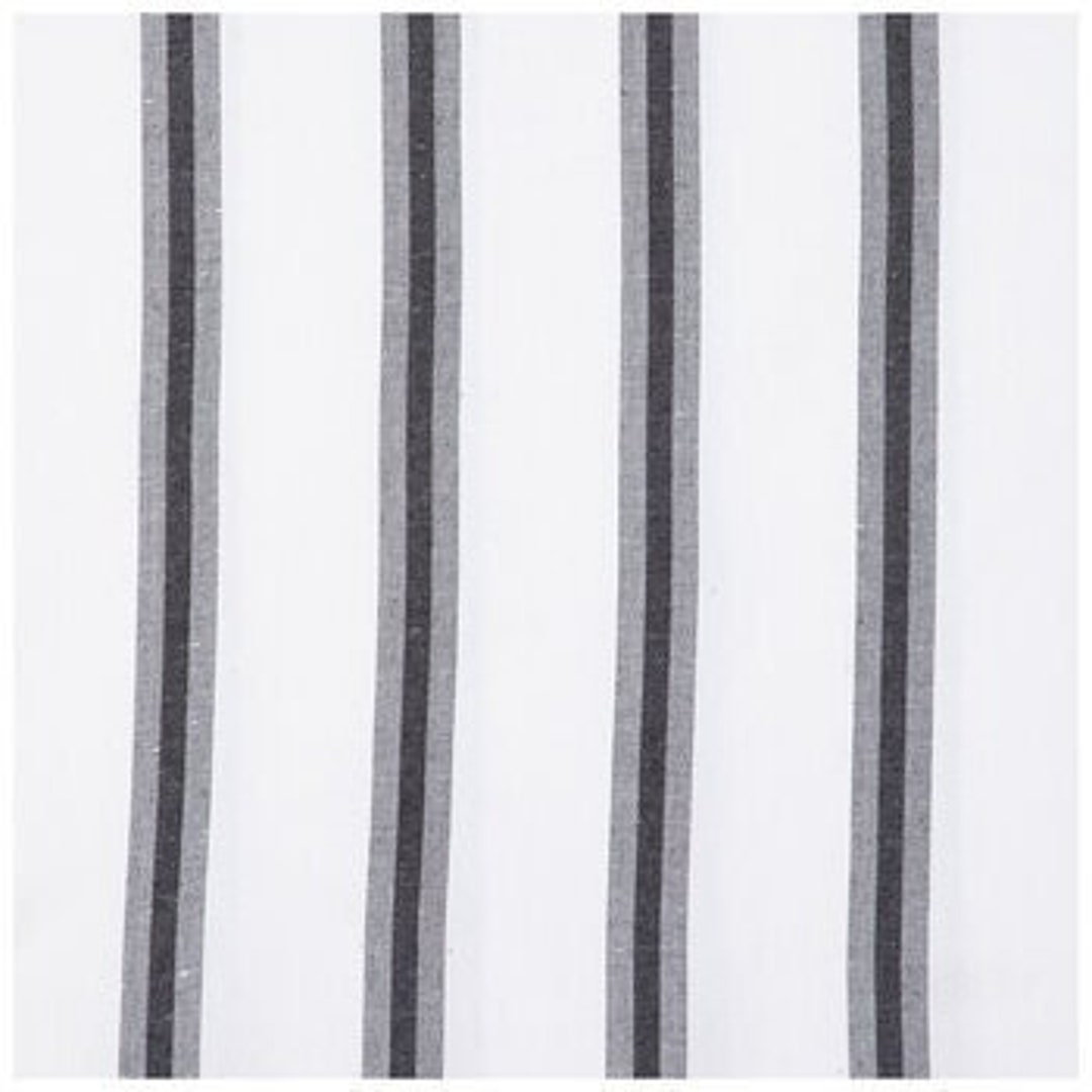 Black & White Striped Fabric Pattern Fabric 100% Cotton - Etsy