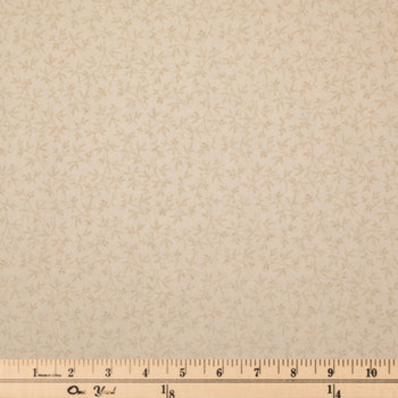 Cream Tiny Vine Print Fabric Plants & Trees 100% Cotton - Etsy