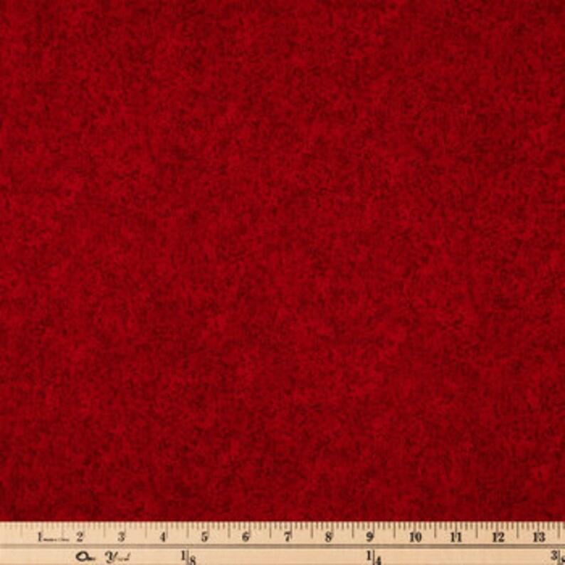 Red Freckles Fabric Black Dots Fabric 100% Cotton Quilting - Etsy