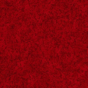 Red Freckles Fabric, Black Dots Fabric, 100% Cotton, Quilting Fabric ...