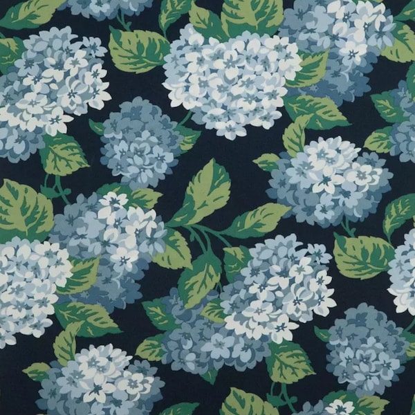 Hydrangea Fabric - Etsy