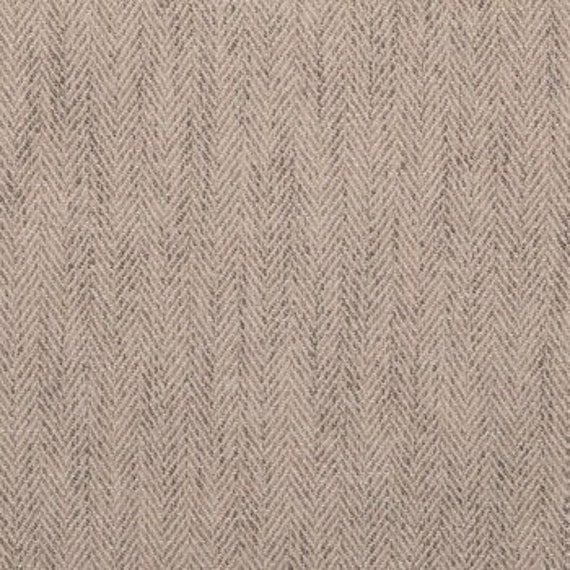 Hazelnut Miles Fabric Zig-zag Texture Polyester & Acrylic - Etsy