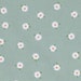 Sage Green Daisy Fabric, 100% Cotton Calico, Floral Quilting Fabric - Etsy