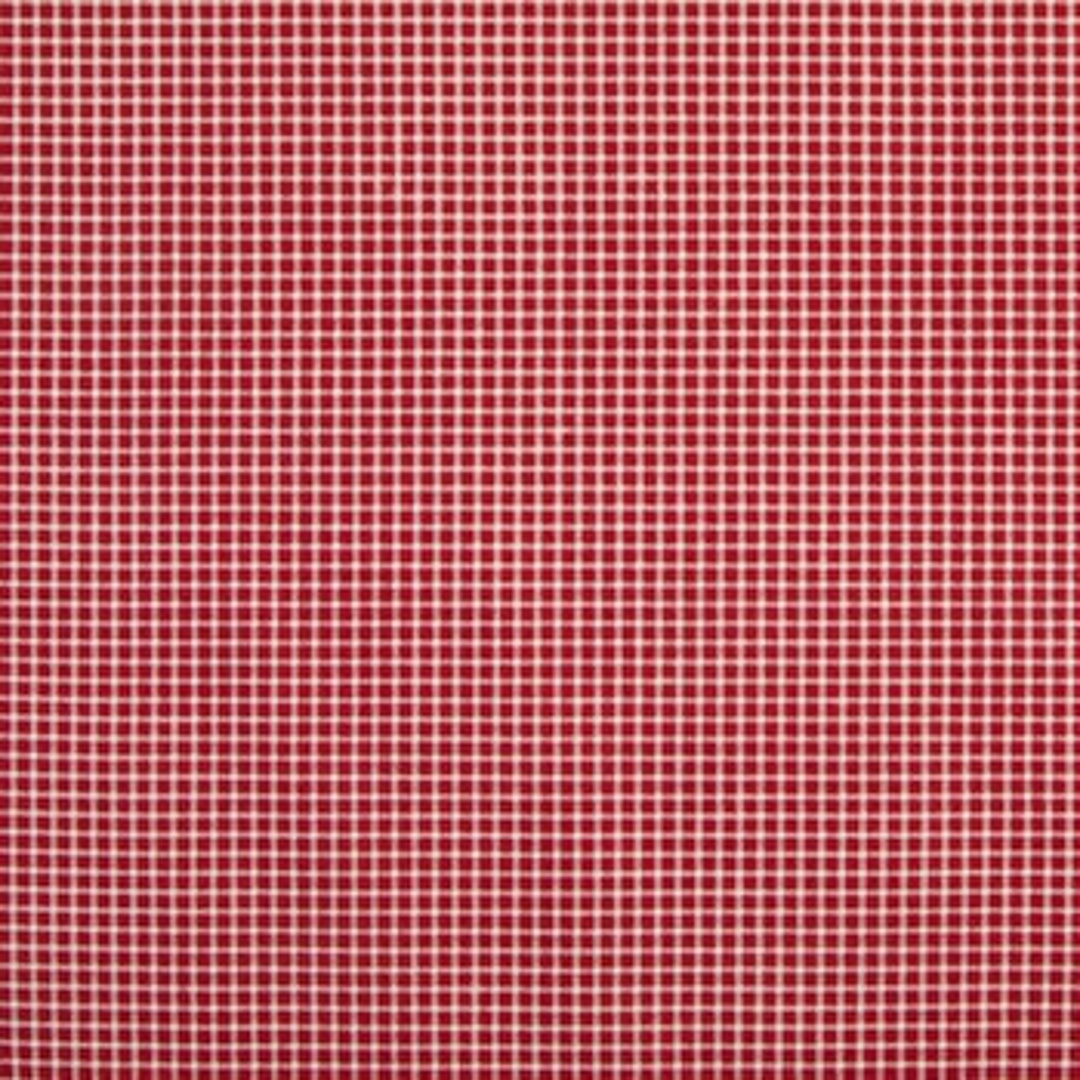 Red & Cream Gingham Fabric Pattern Fabric 100% Cotton - Etsy