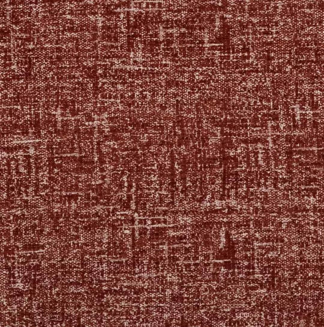 Russet Bellini Fabric, Woven Style, 100% Cotton Chenille, Upholstery ...