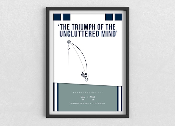 Dallas Cowboys Clint Longley Thanksgiving Comeback NFL - Etsy