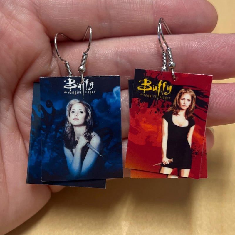 Buffy Earrings - Etsy