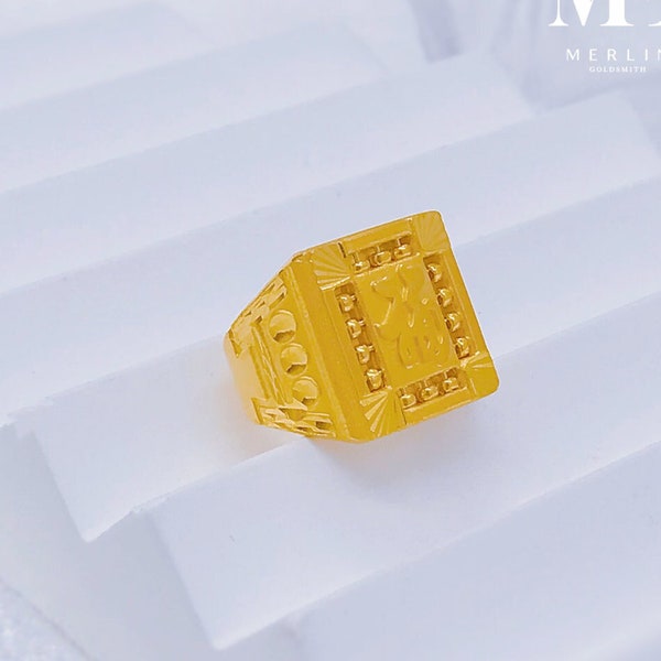 24k Gold Ring - Etsy