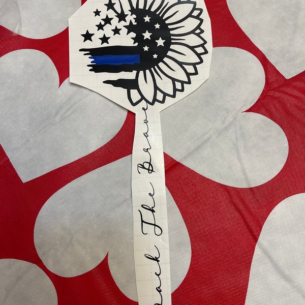 Back the Blue Sticker - Etsy