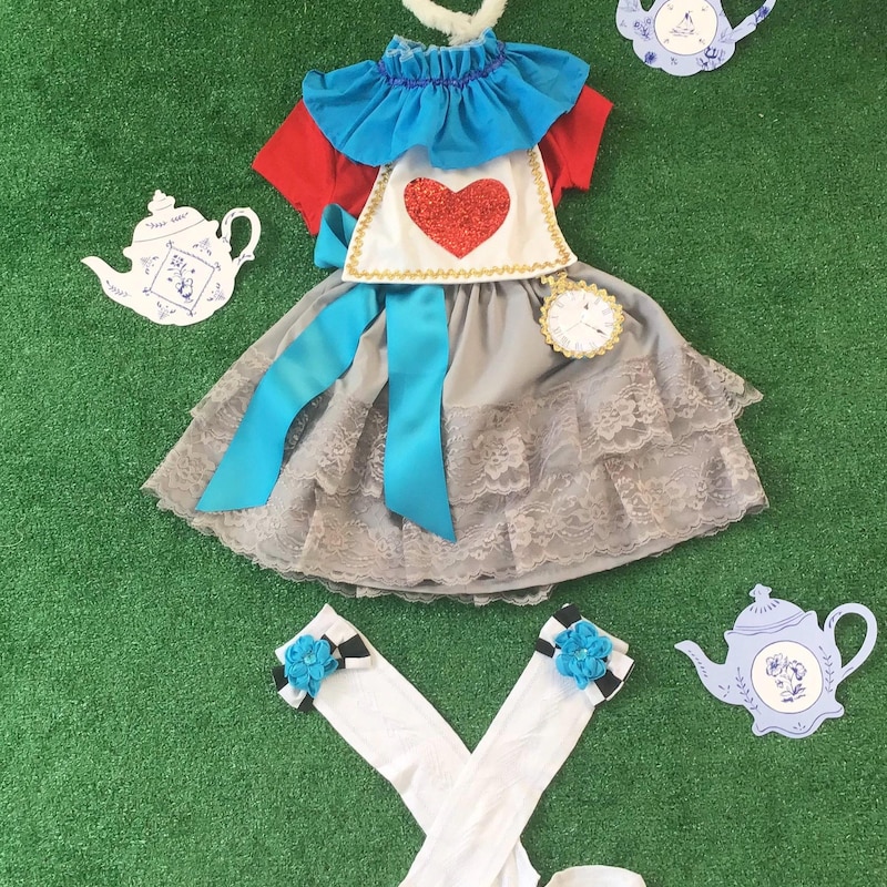 White Rabbit Alice in Wonderland Costume - Etsy