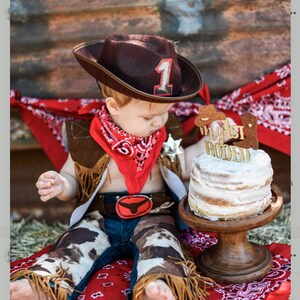 5 PIECES. My First Rodeo Outfit COWBOY Costume Western Clothes - Etsy