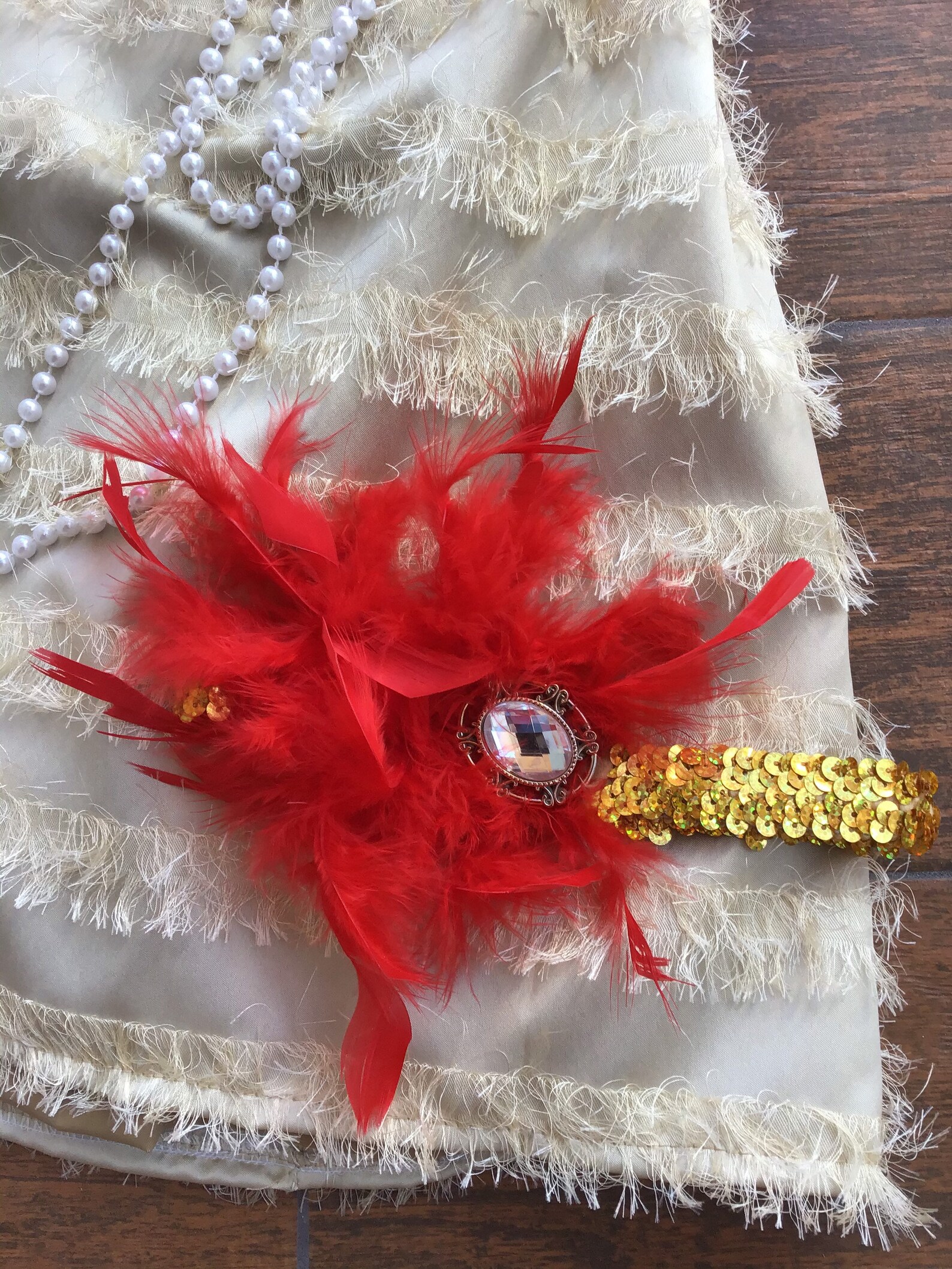 4 PIECES. Flapper Dress for Little Girls GREAT GATSBY Baby Shower and ...