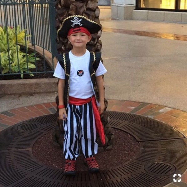 Pirate 2t Boy Costume - Etsy