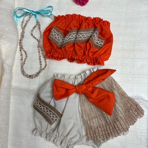 4 PIECES. Moana Inspired Baby Girl Outfit Moana Costume First Birthday ...