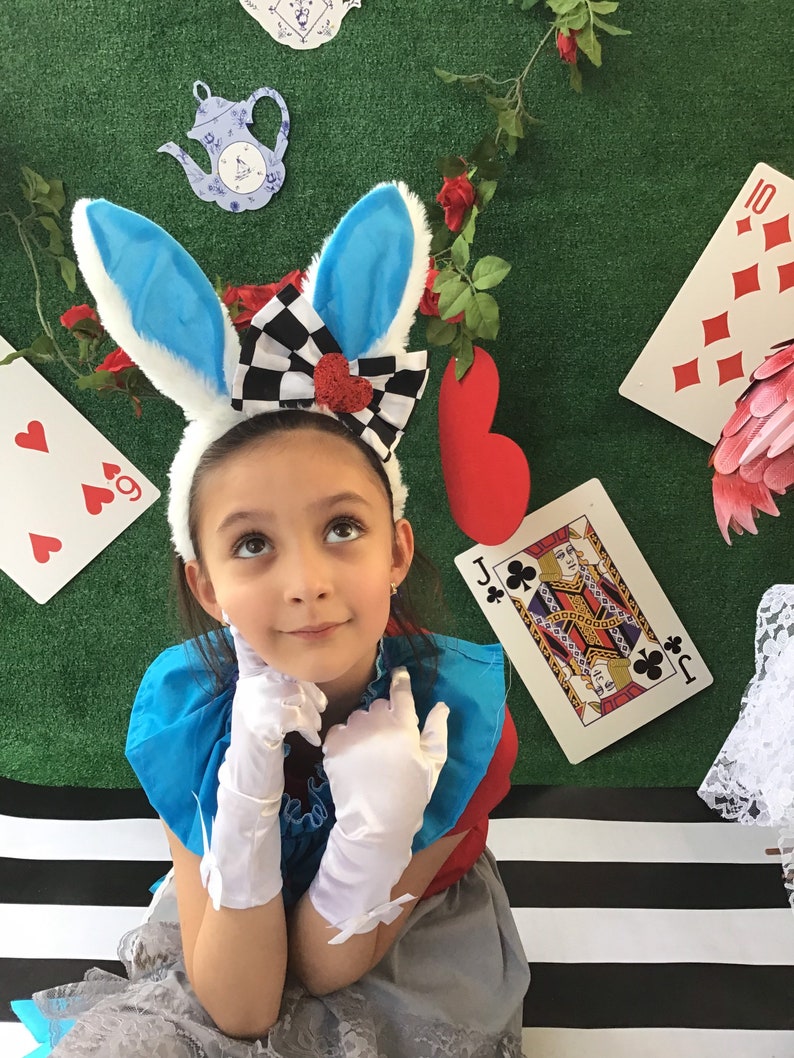 White Rabbit Costume: Alice in Wonderland Inspired Outfit (5 PIECES) - Etsy