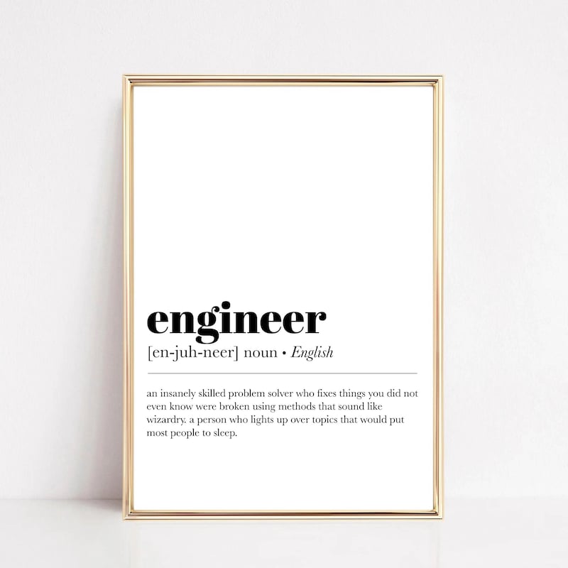 Engineering Wall Art - Etsy