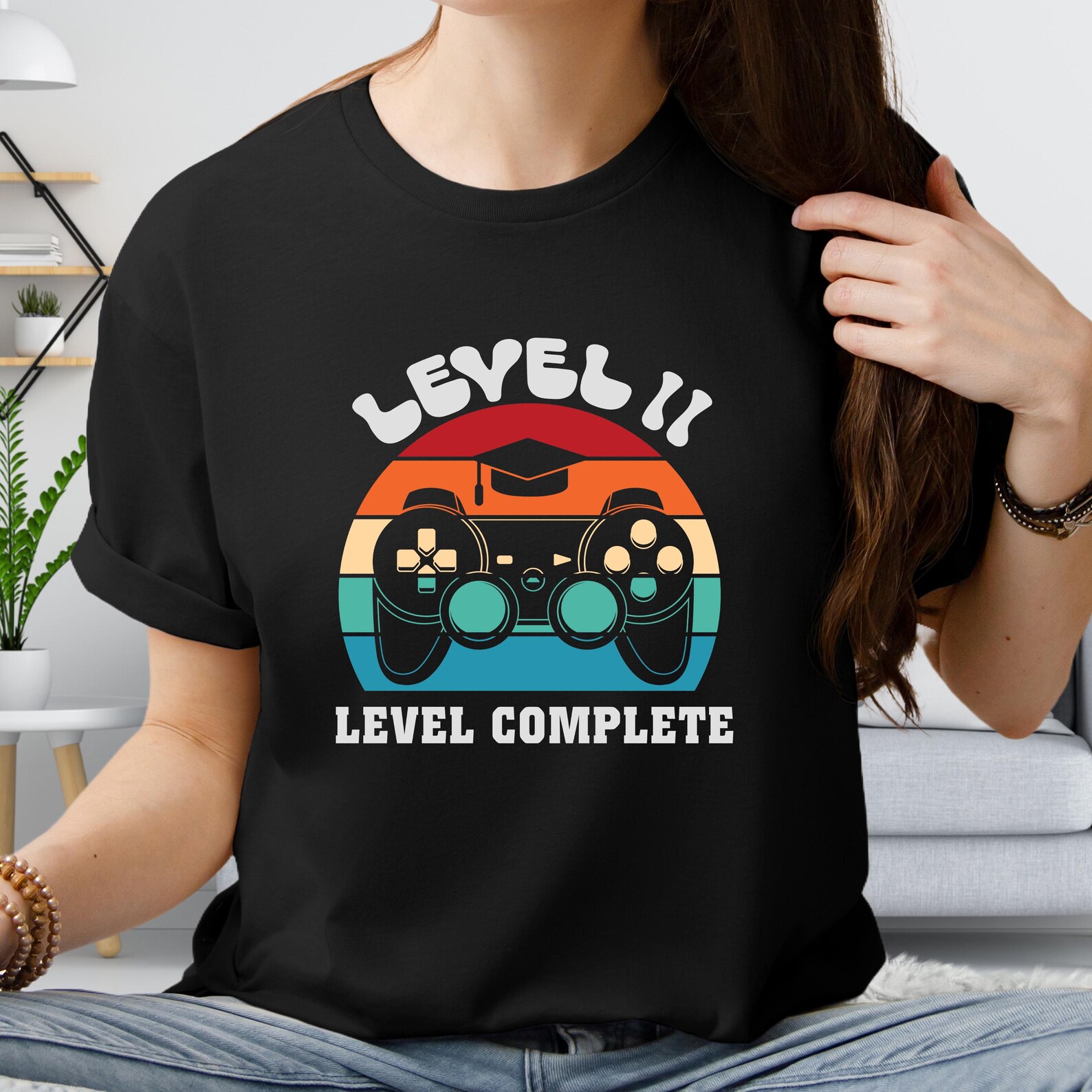 Level Complete 11th Anniversary Gamer T-shirt, Video Game Wedding Gear ...