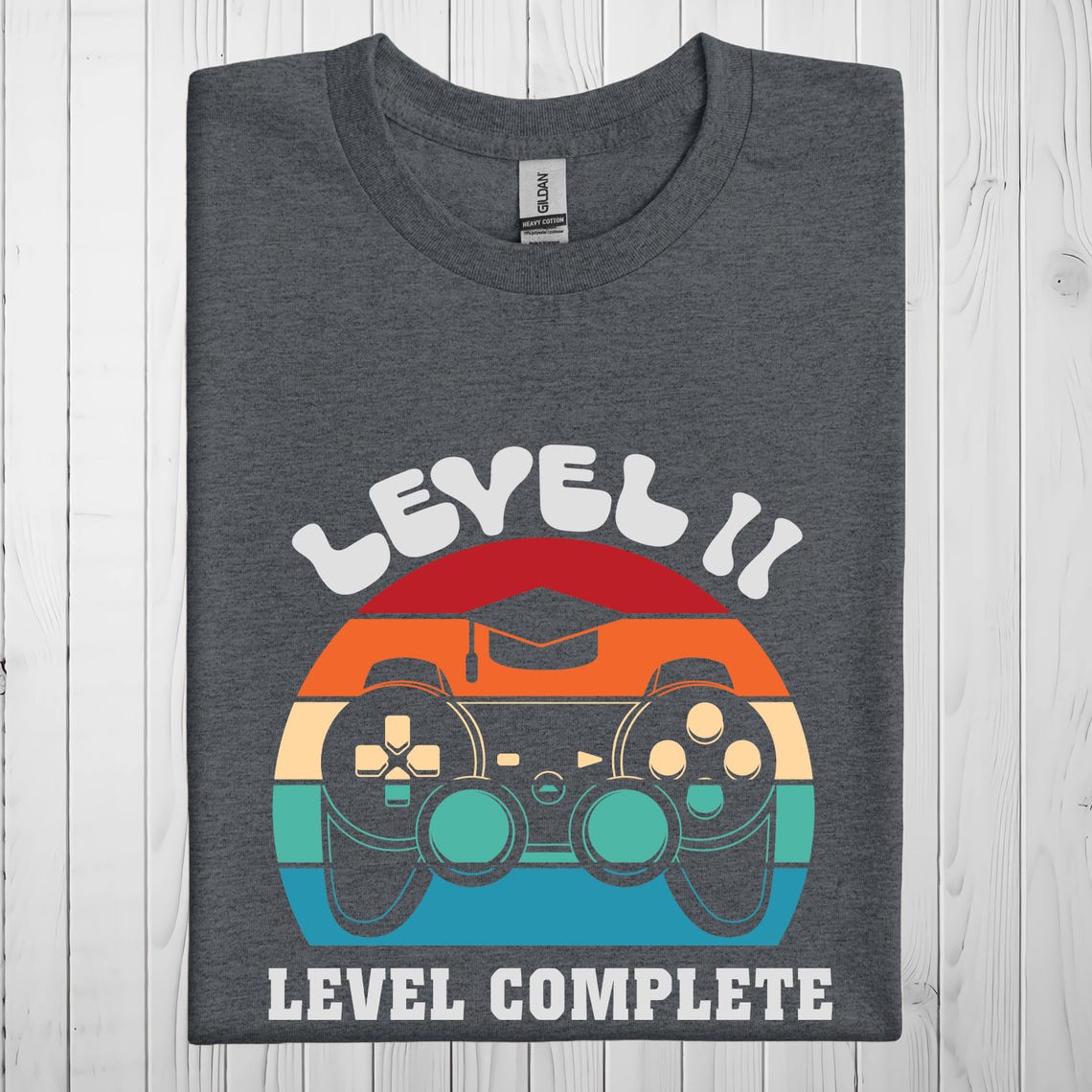 Level Complete 11th Anniversary Gamer T-shirt, Video Game Wedding Gear ...