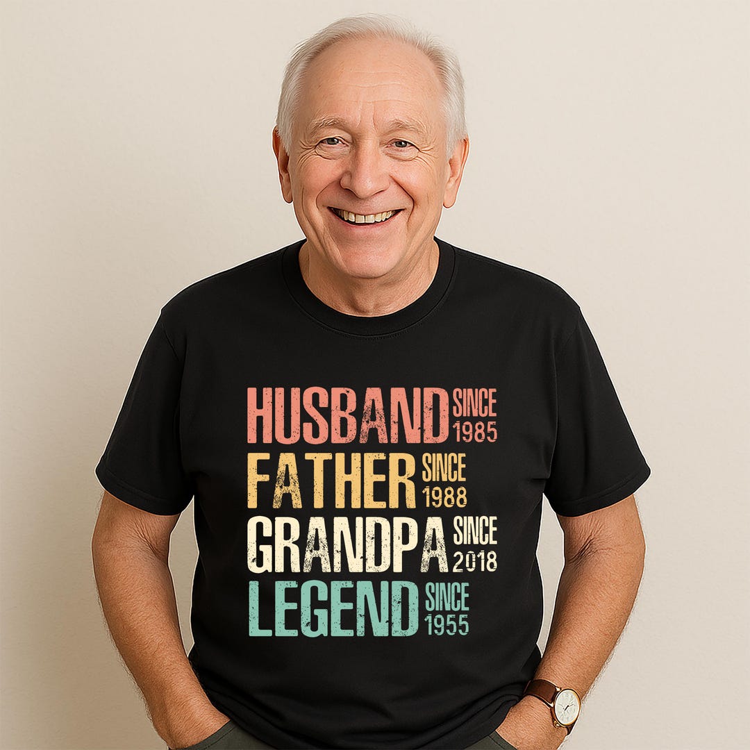 Custom Grandpa Shirt for Father's Day, Grandfather Sweatshirt ...