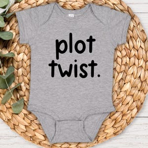 Plot Twist Onsie, Funny Baby Girl Bodysuit, Funny Baby Boy Clothes ...