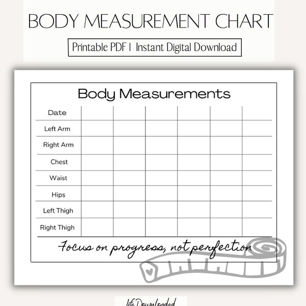 Progress Chart - Etsy