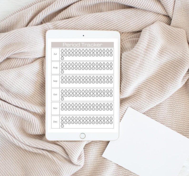 Period Tracker L Wellness Journal L Monthly Cycle Tracking L Women's ...