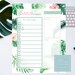 Printable Daily Planner Tropical Print L Instant Digital Download L ...